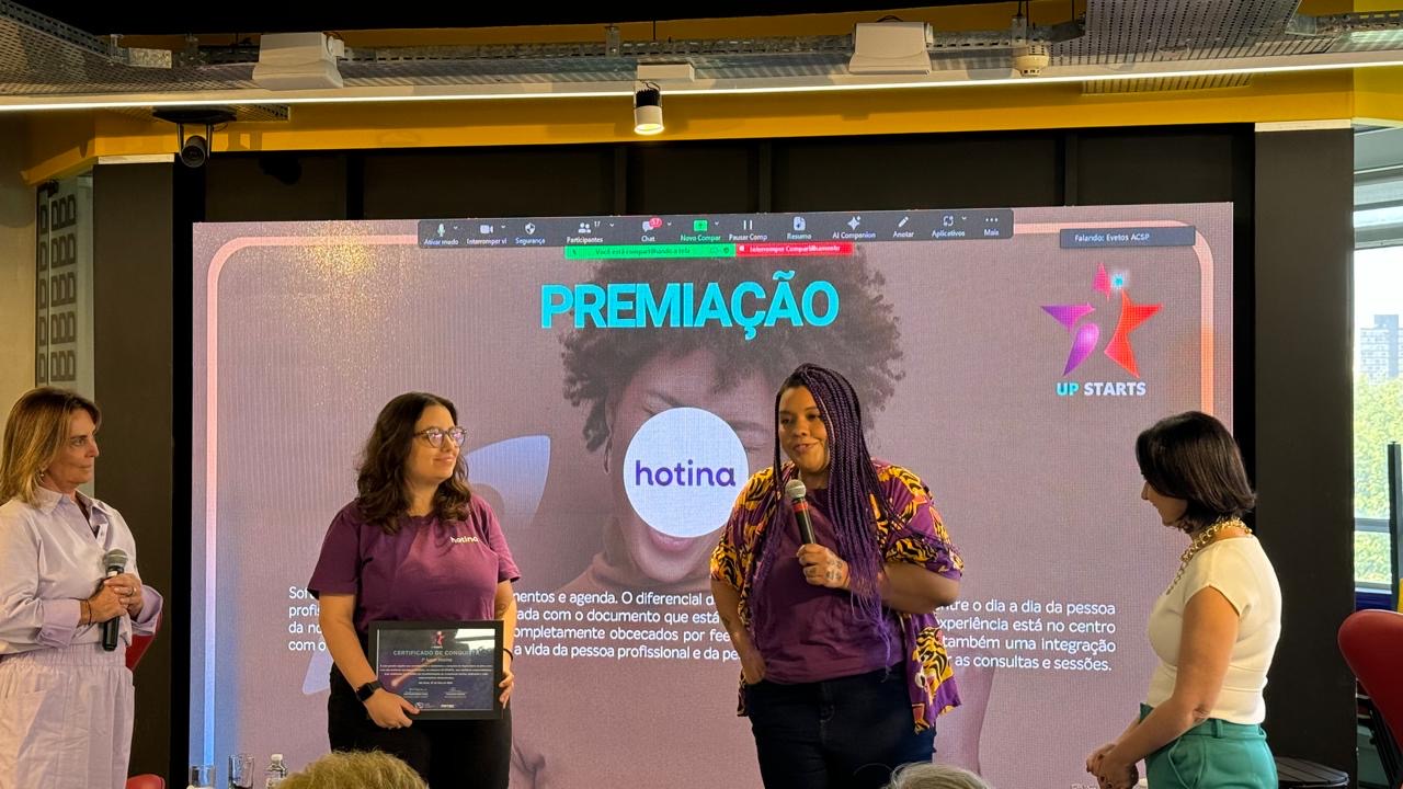A hotina conquista 1º lugar em concurso que apoia mulheres empreendedoras